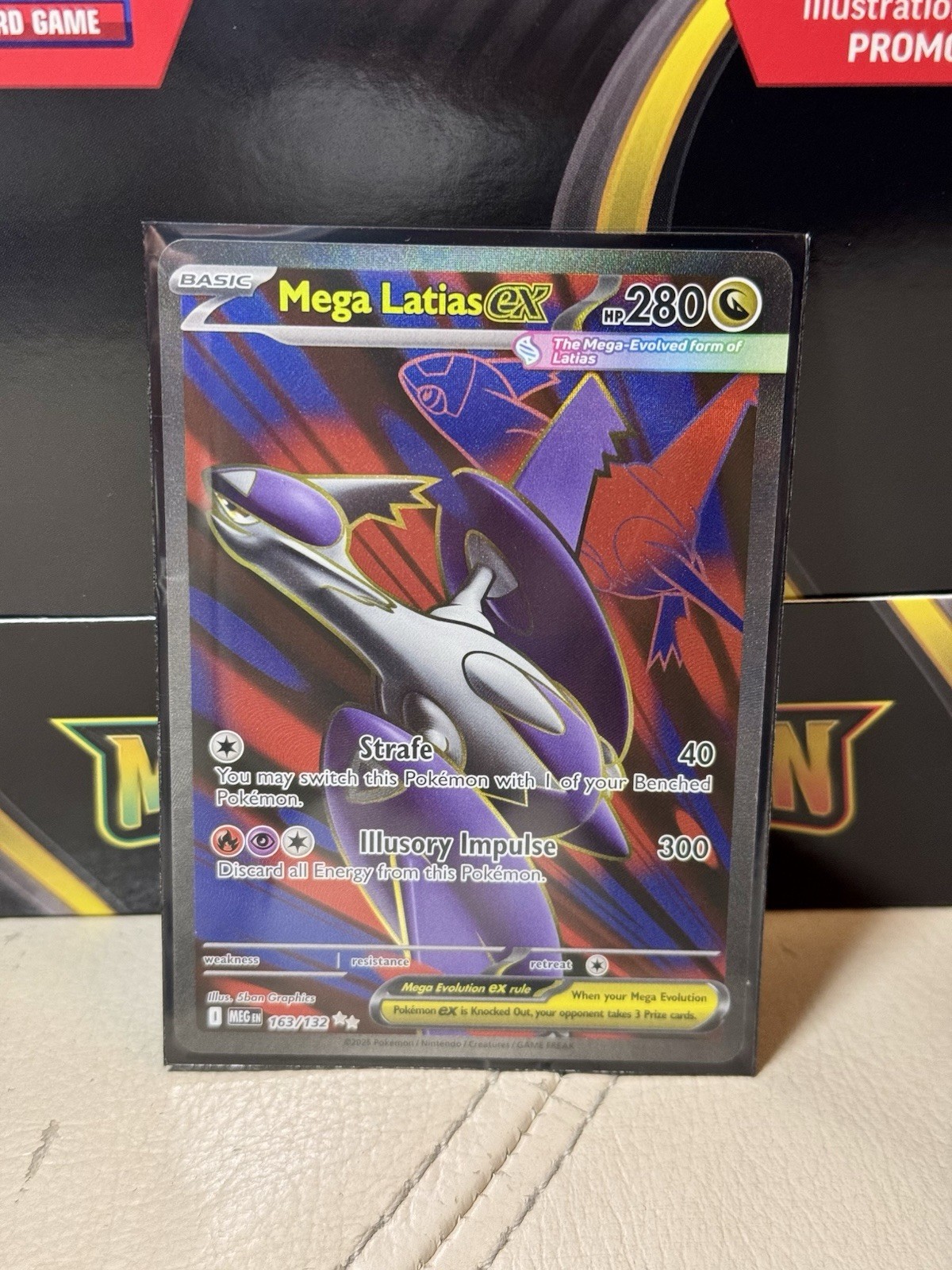 Pokémon TCG Mega Latias EX FULL ART #163/132 Mega Evolution NM/M | eBay