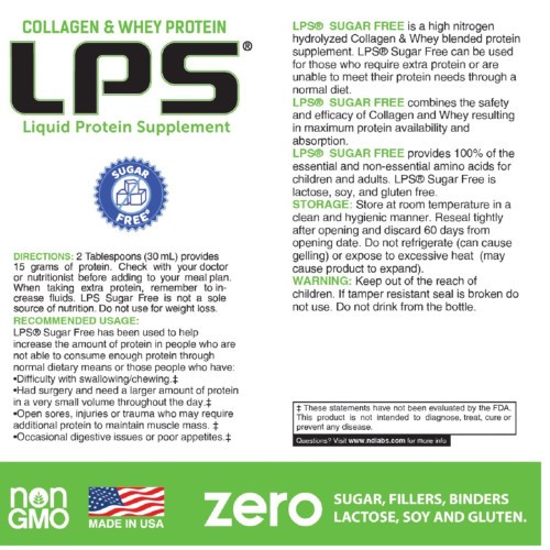 LPS Liquid Protein Supplement Collagen & Whey Peach Mango 15 Grams 32 ...