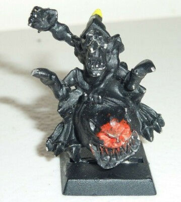 Warhammer Vintage Citadel Slotta Night Goblin Squig Rider Metal painted ...