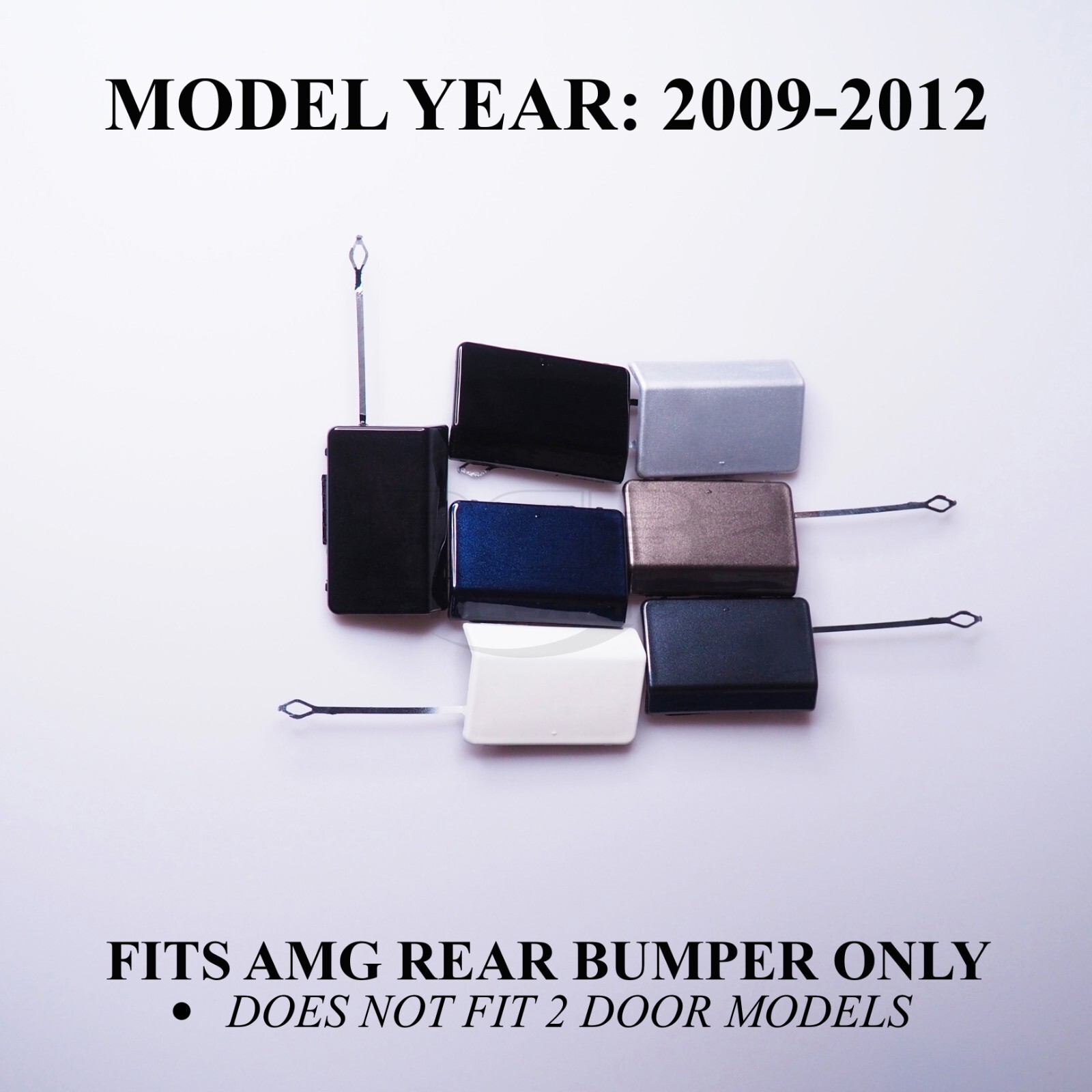 Rear Bumper Tow Hook Cover For 2009-2012 Mercedes E Class W212 AMG ...
