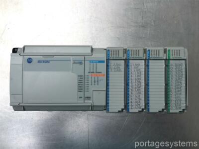 Allen Bradley MicroLogix 1500 w/ Four Various Modules | eBay