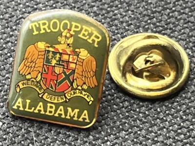 Alabama State Trooper Police Lapel Hat Pin | eBay
