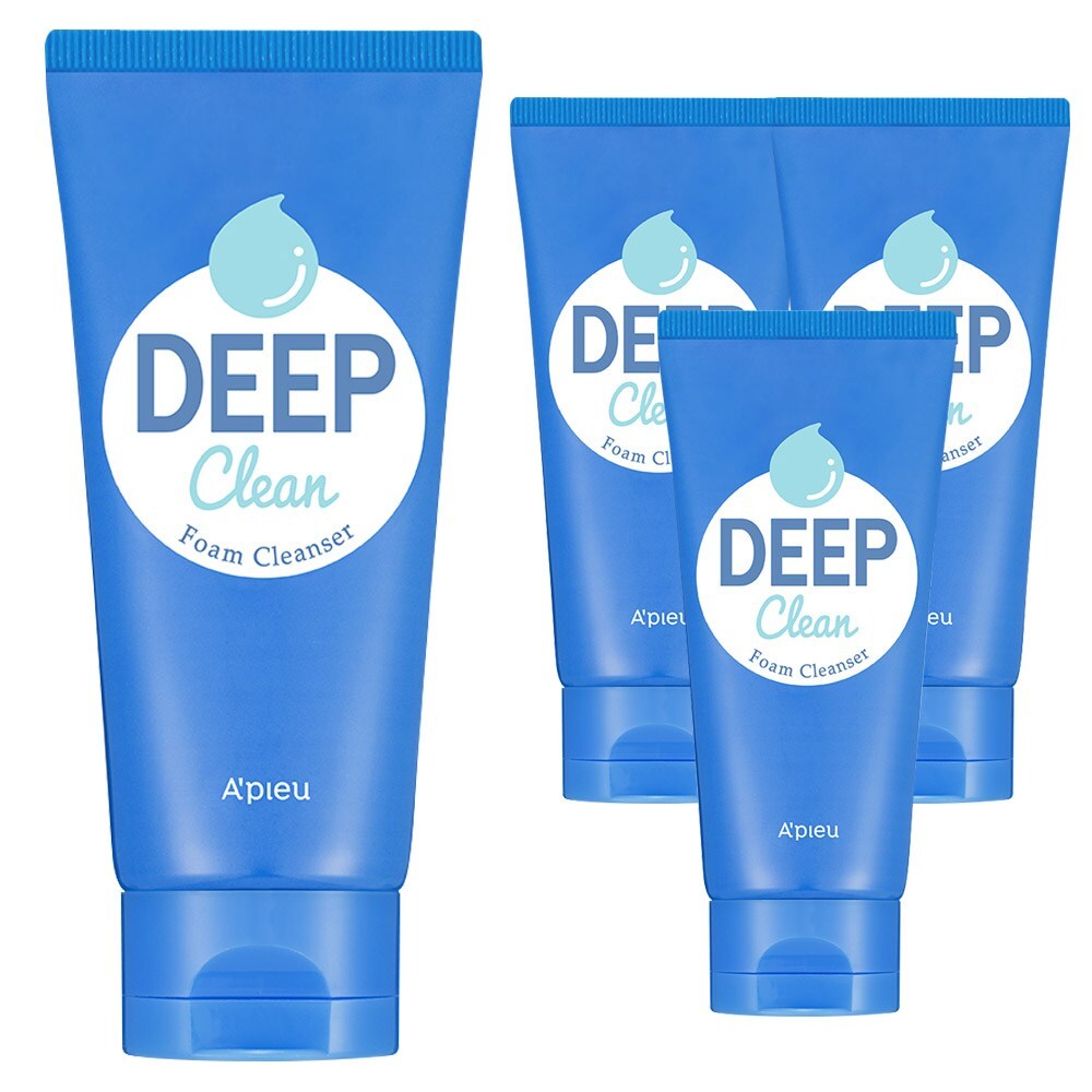 A'PIEU Deep Clean Foam Cleanser 130mL x 4ea SET | eBay