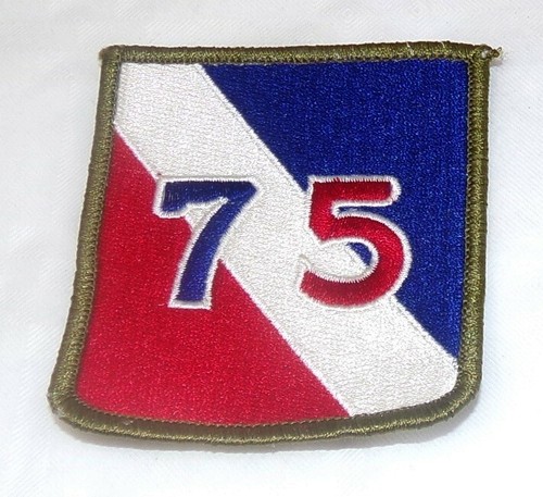Insigne 75th Infantry Division US WW2 REPRODUCTION USA américain | eBay