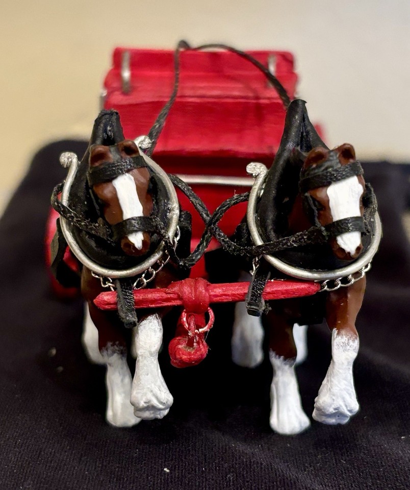 Breyer Custom Mini Whinnies With Wagon | eBay