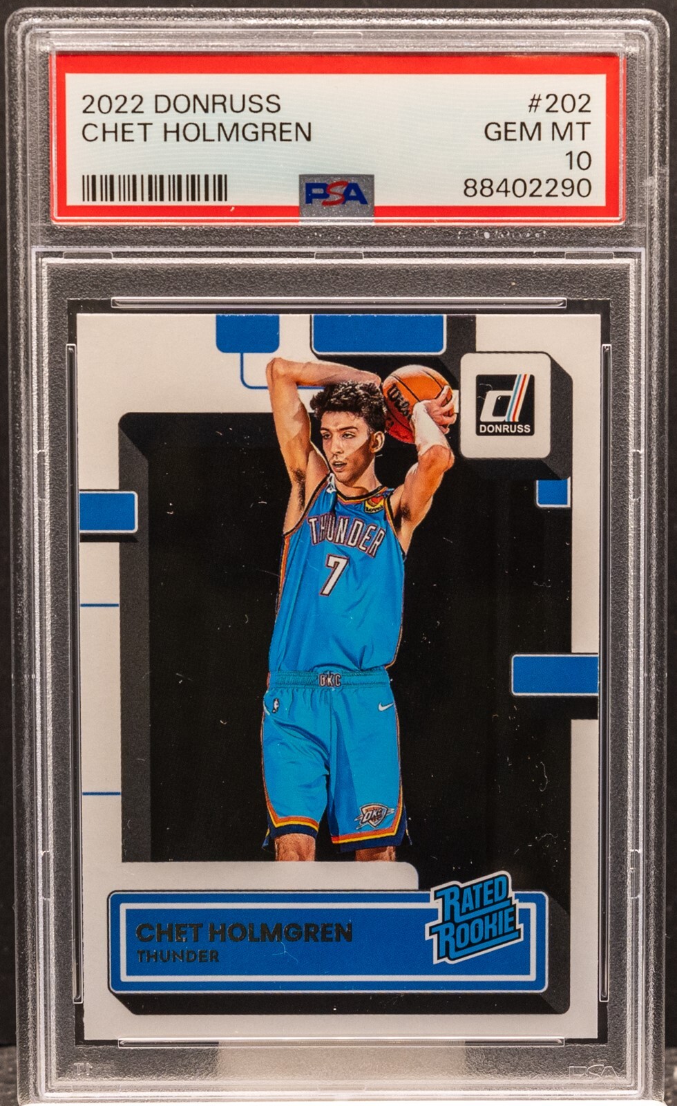 Chet Holmgren 2022 Donruss #202 Base PSA 10 Price Guide - Sports Card ...