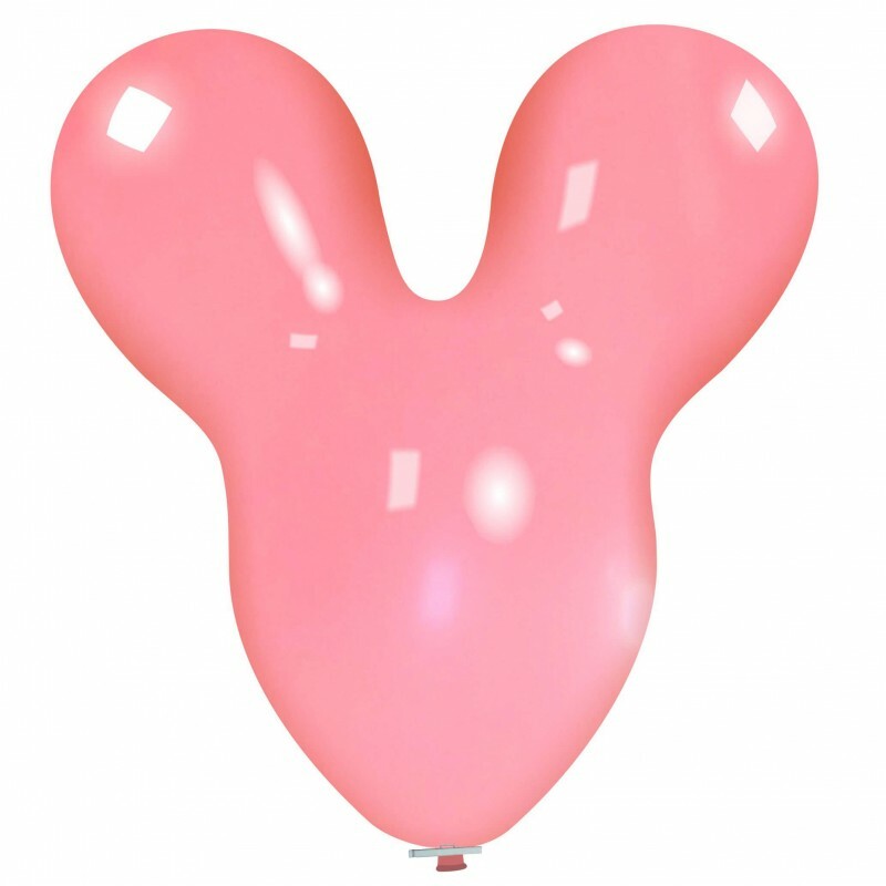 CATTEX 30" Mouse Shaped Latex Balloon, Crystal & Standard Colors ...