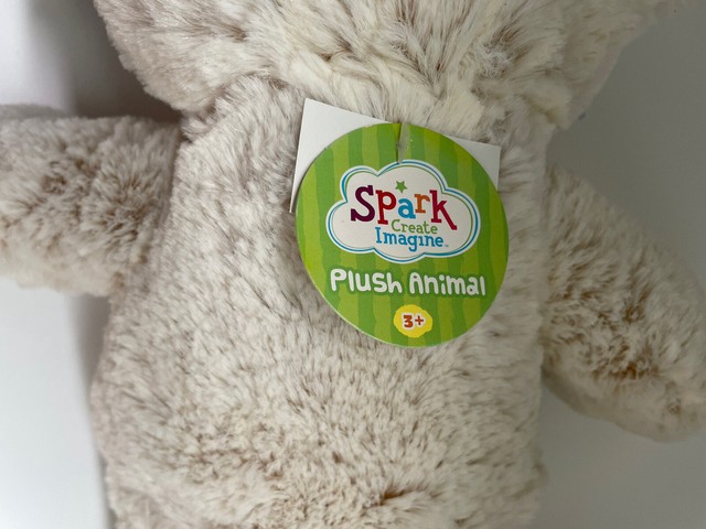 Spark Create Imagine Plush Teddy Bear Brown Tan 14in Stuffed Animal Toy ...