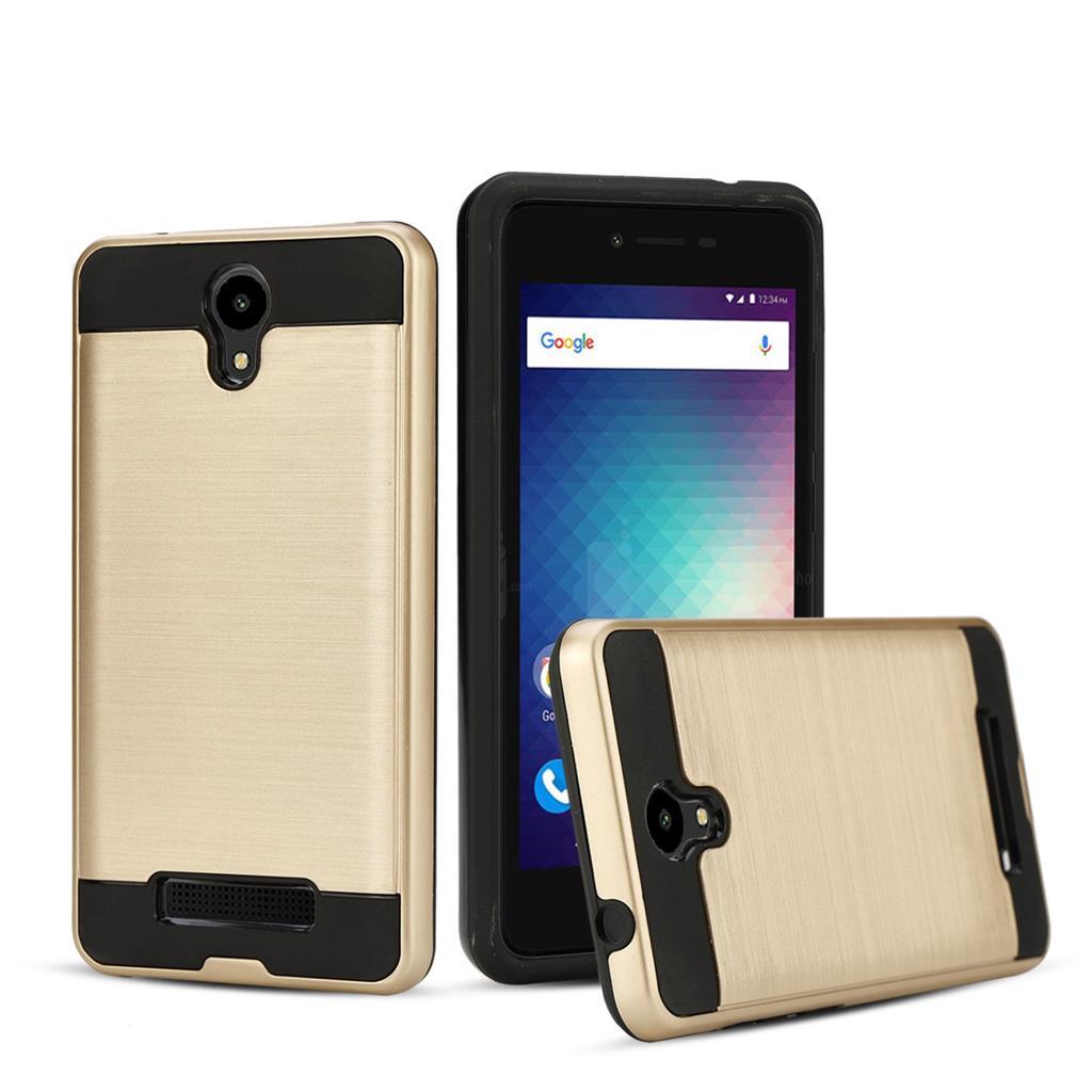 For BLU Studio G2 G 2 S010Q Rugged Hybrid Matte Tough + Soft Gel Case ...