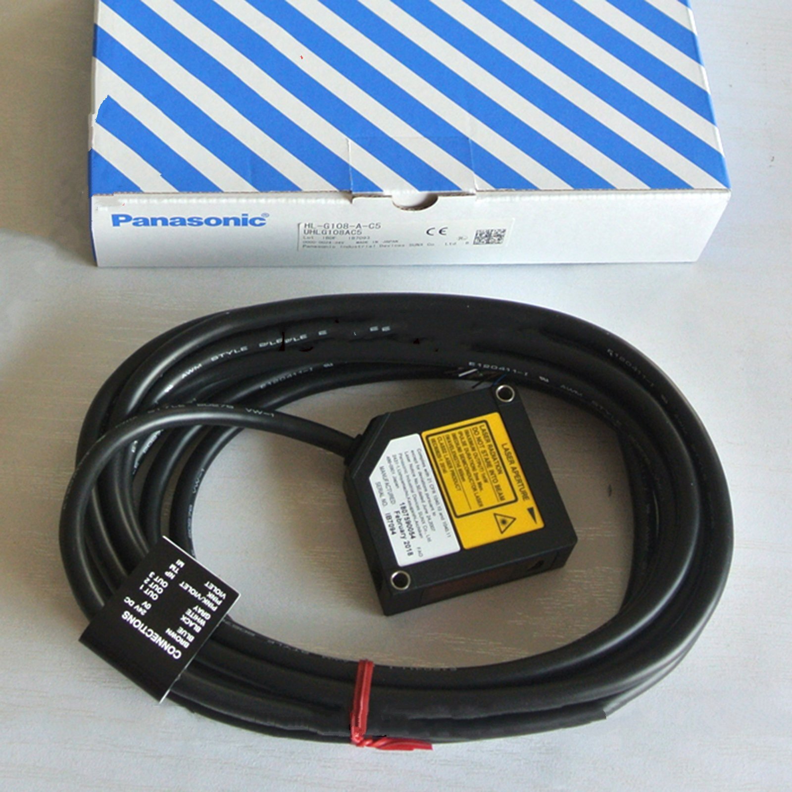 Brand New Panasonic Laser Sensor HL-G108-A-C5 Free Shipping#LJ | eBay