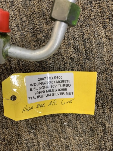 A2218300316 Air Conditioning Hose MERCEDES S CLASS W221 Air ...