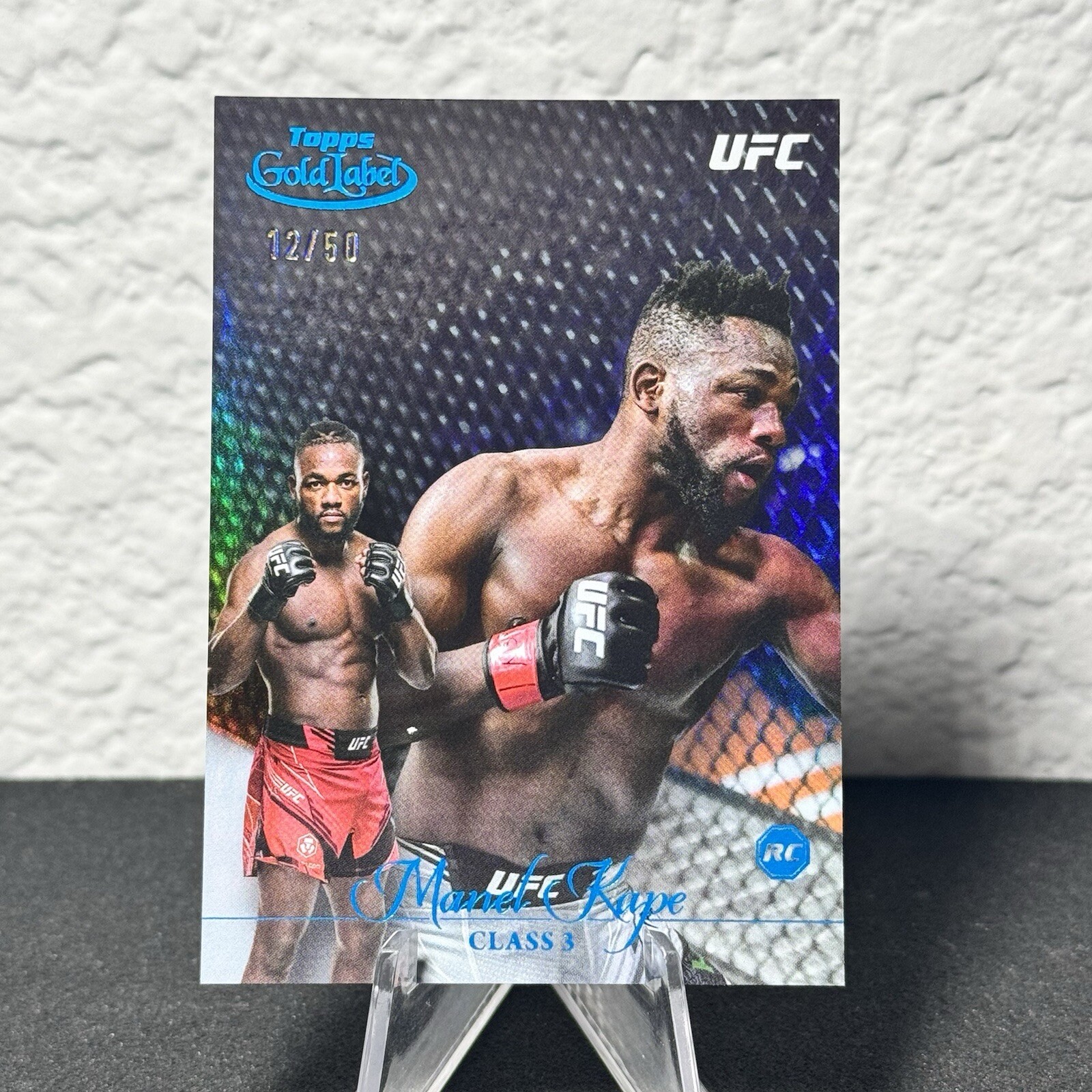 Manel Kape 2024 Topps Gold Label UFC #69 Class 3 - Blue /50 Price Guide ...