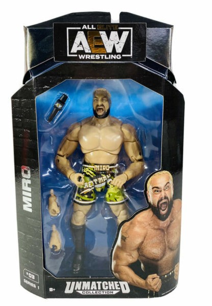 Jazwares AEW Unmatched Collection Series 6 - Miro 6" Action Figure ...