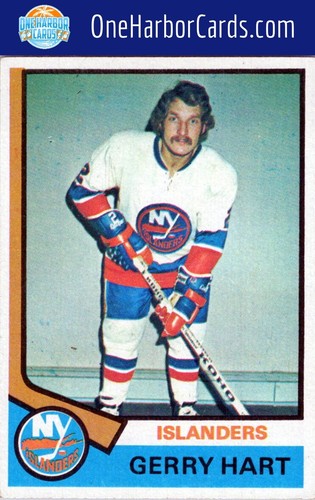 1974-75 Topps New York Islanders #199 Gerry Hart | eBay