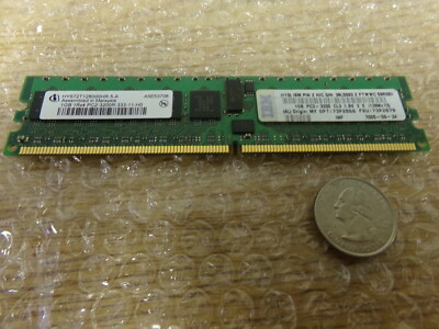 IBM (11S) Z H/C 1GB PC2-3200 CL3 1.8V 2 E (4L) Orgin: KR OPT: 39M5809 ...