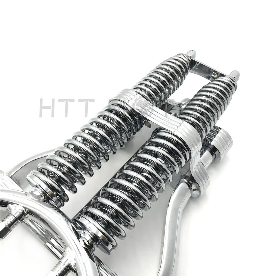 22" Stock Chrome Narrow Glide Springer Front End w/ Axle Kit For Harley ...