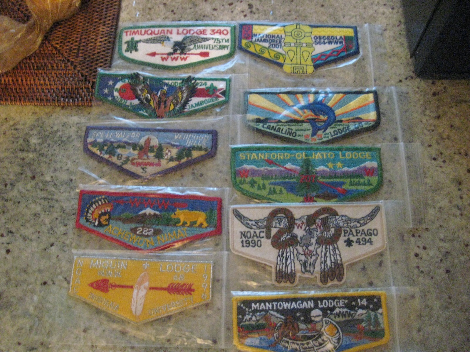 LOT OF 10 OA FLAPS (LOT 26) | eBay