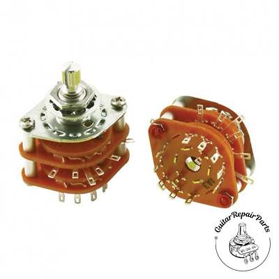 5 Position, 4 Pole, PRS Style Rotary Selector Switch (1pc) | eBay