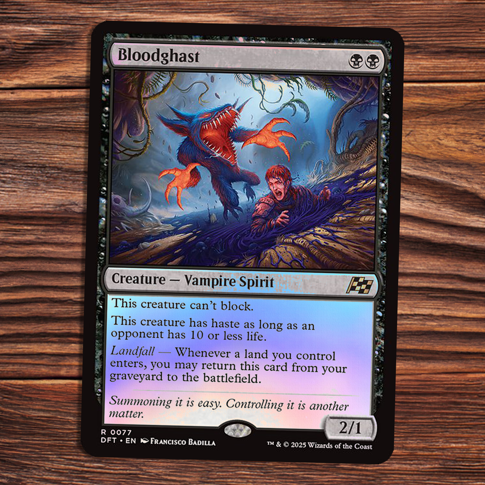 Bloodghast - FOIL - Aetherdrift - Magic the Gathering | eBay