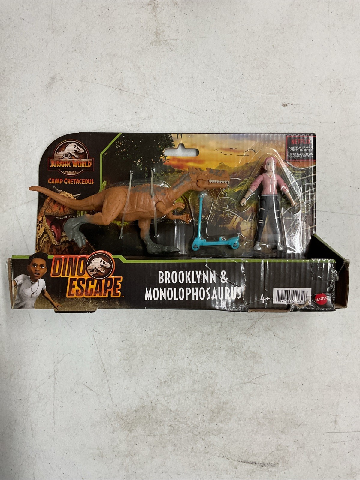 Mattel Jurassic World Human & Dino Pack Brooklynn Action Figures (HCL90)