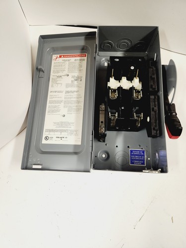 Square D H222N Heavy Duty Safety Switch 60AMP 2 PHASE 50/60Hz | eBay