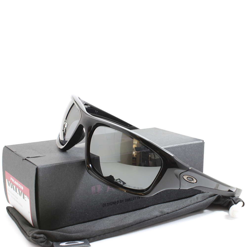 Oakley Valve OO9236 12-837 Black/Black Iridium Men's Polarised ...