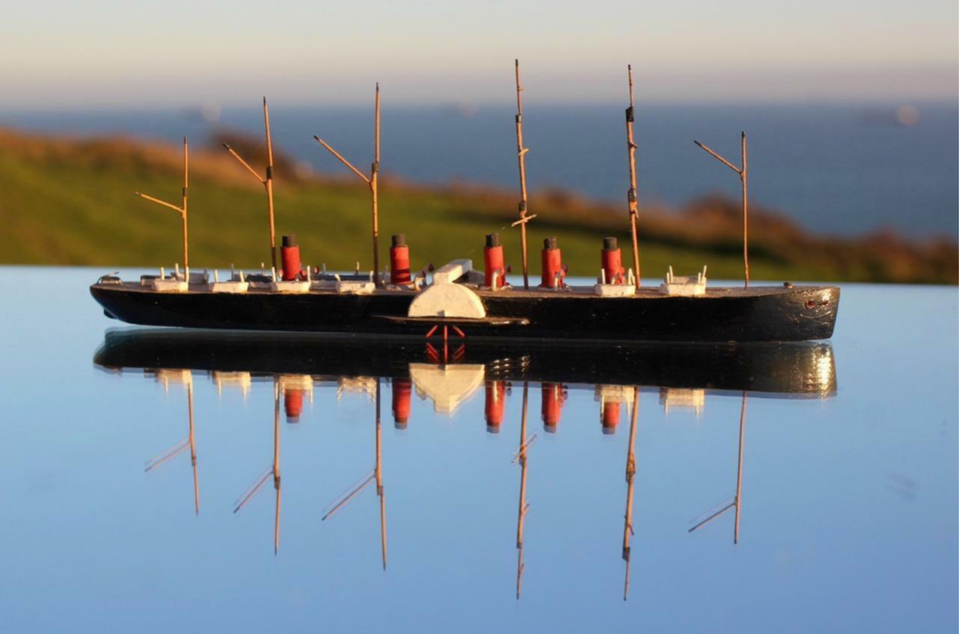 SS GREAT EASTERN ORIGINAL MODEL SHIP 100' to1" BASSETT LOWKE STYLE JOHN ...