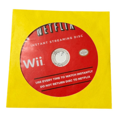 Netflix Wii instant streaming disk | eBay