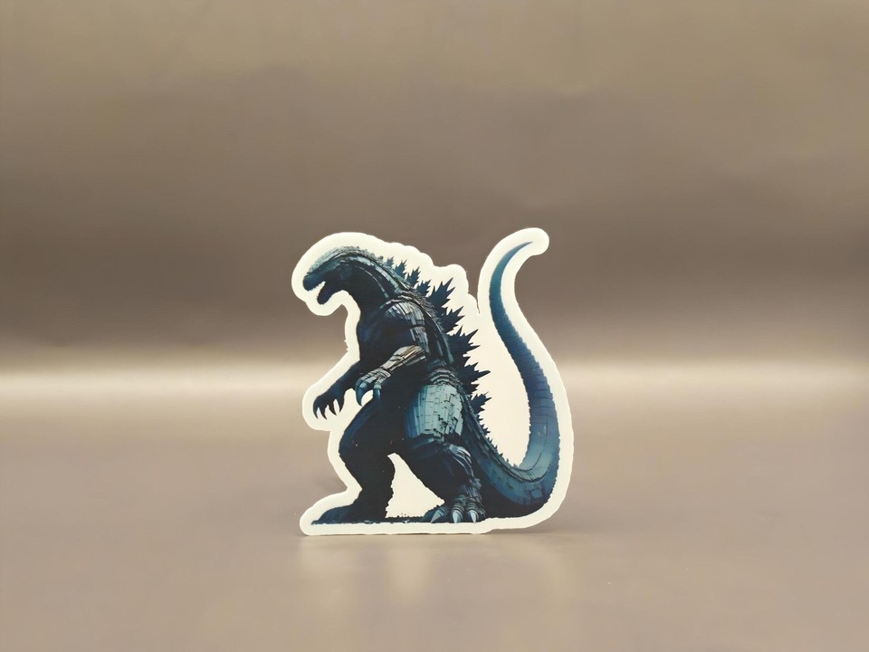 Godzilla Inspired Stickers Gojira Vinyl Decals King Of Monsters Fantasy ...