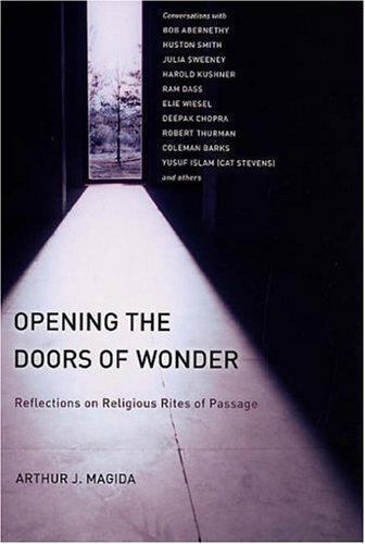 Opening the Doors of Wonder : Reflections on Religious Rites of Passage ...
