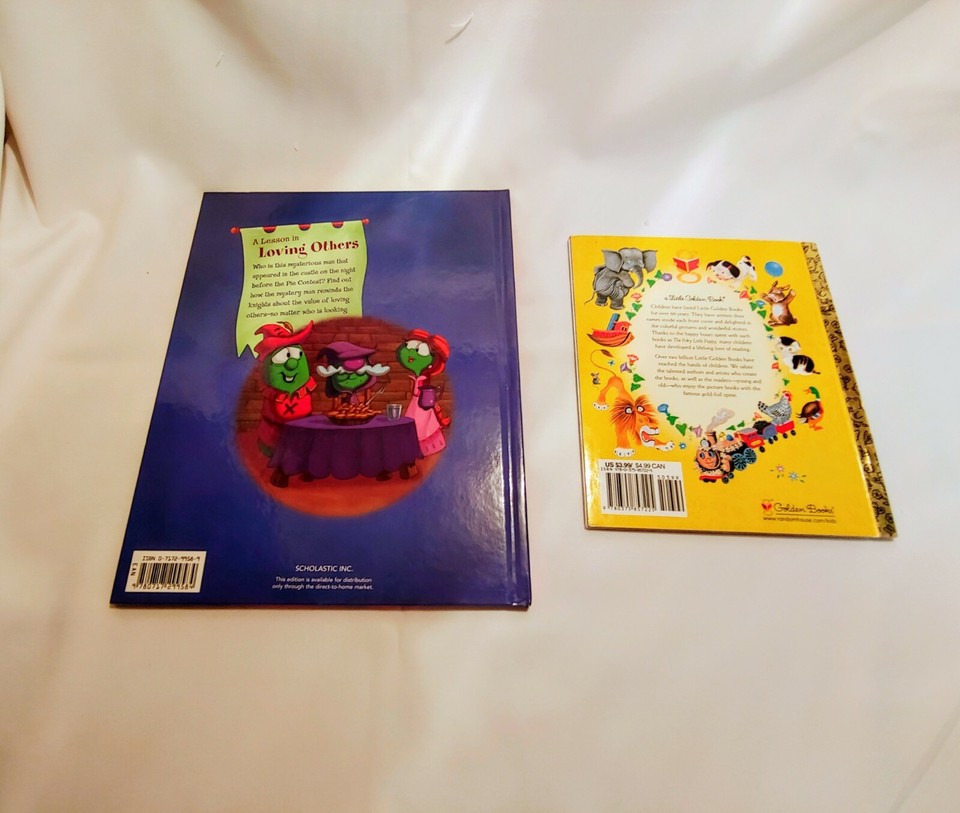 Little Golden Book VeggieTales Saint Nicholas and The Surprising Knight ...