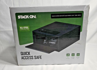 Stack-On Biometric Gun Safe Electronic Keypad Steel QAS-1845-E | eBay