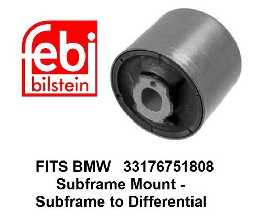 Subrame Mount - SUBFRAME TO DIFFERENTIAL MOUNT #33176751808 fit BMW | eBay