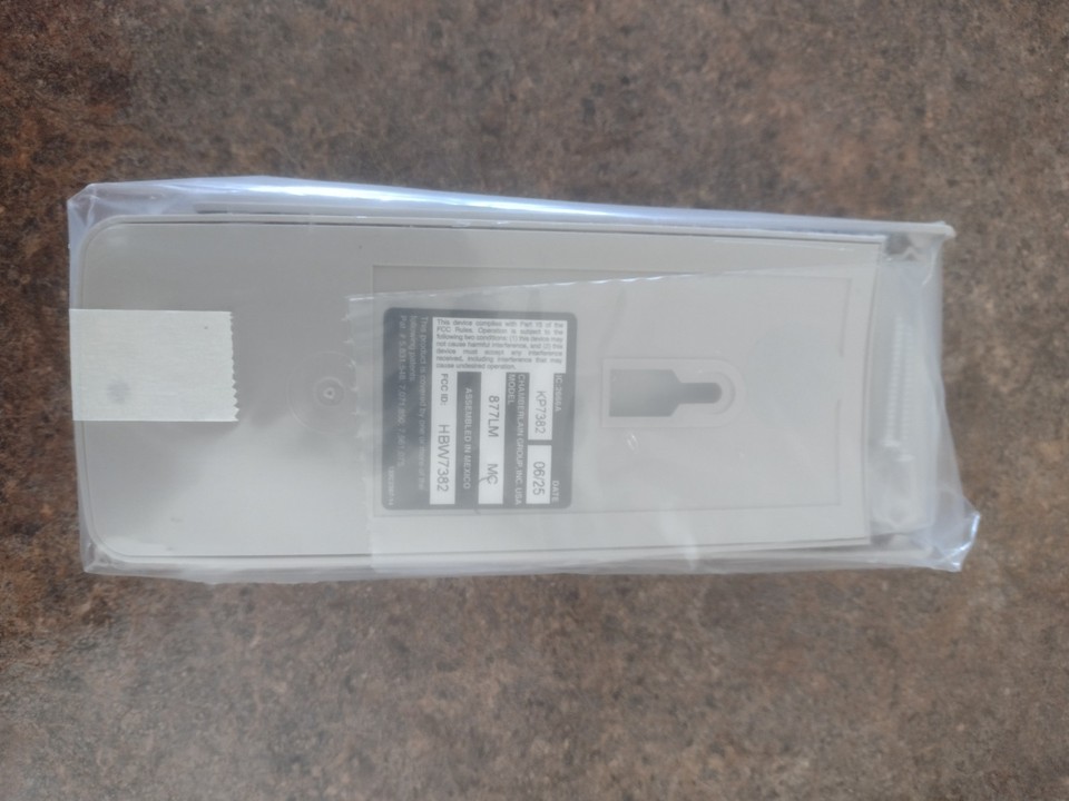 GENUINE OEM LIFTMASTER 877LM WIRELESS KEYPAD GARAGE OPENER, YELLOW ...