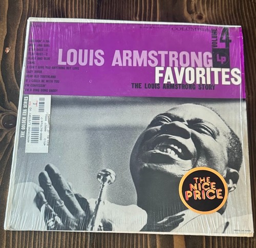 Louis Armstrong Favorites (Volume 4) Columbia CL854 LP W/ Nice Price ...