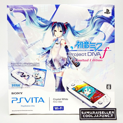 Sony PS Vita Hatsune Miku Limited Edition PCHJ-10002 Wi-Fi Crystal ...