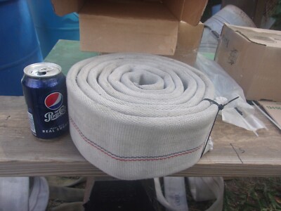 4 1/2"" flat Fire hose for boat docks, abrasion protection etc. 10 ...
