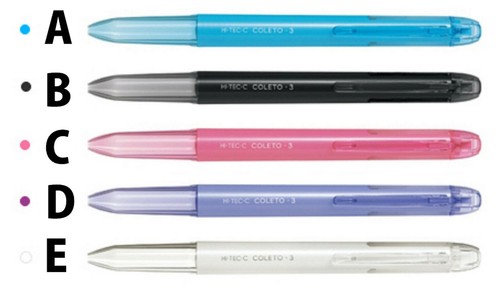 Classic Edition Coleto Pens Barrel Pink White Blue Color 3 Clors Rare ...