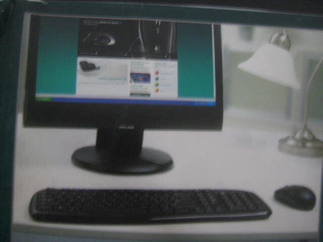 Logitech Cordless Desktop EX100 Keyboard and Mouse Keyboard Wireless ...