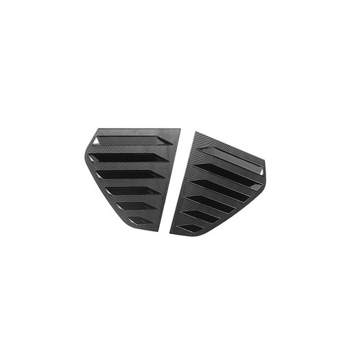 For VW Golf MK8 2020-2023ABS carbon fiber patterned side rear window ...