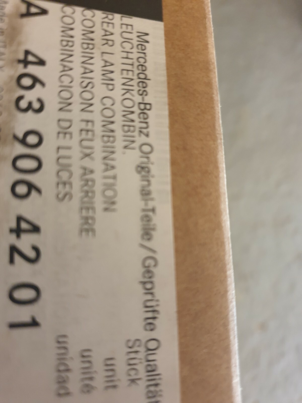 Original Mercedes Heckleuchte G-Klasse W463 63AMG links oder rechts ...