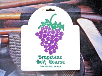 vtg - PGA Golf Bag Tag - GRAPEVINE MUNICIPAL GOLF COURSE gc - Grapevine ...