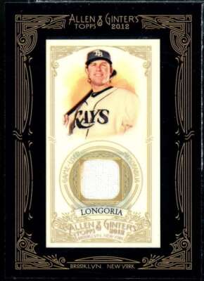 Evan Longoria Card 2012 Topps Allen and Ginter Relics #EL | eBay