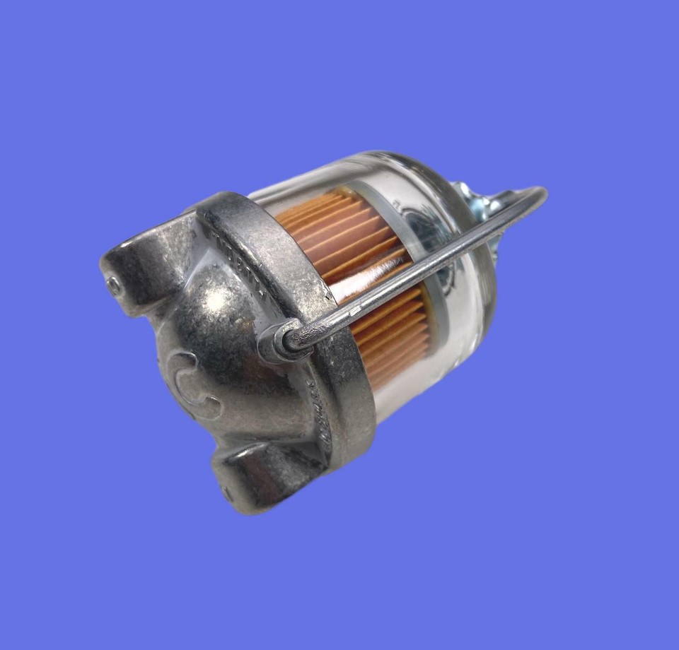 55 56 57 Chevy Glass Bowl Fuel Filter Original Style 1955 1956 1957 ...