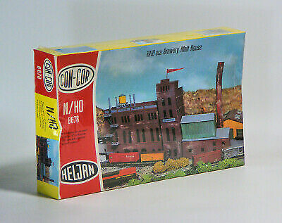 1910 Era Brewery Malt House Con-cor Heljan Kit B 678 for Both N and HO ...