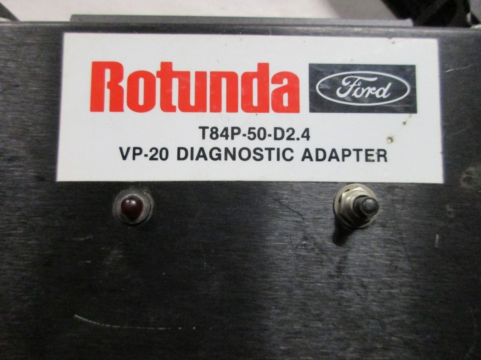 FORD ROTUNDA OTC TOOL T84P-50-D2.4 VP-20 DIAGNOSTIC ADAPTER | eBay