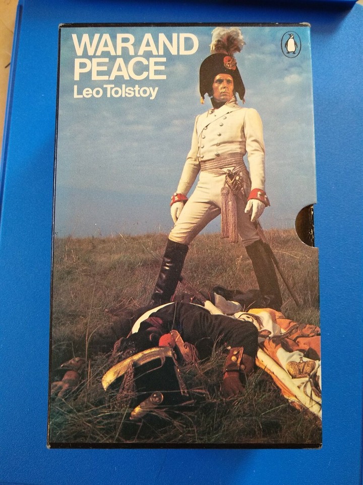War and Peace box set - Leo Tolstoy - 2 volume TV tie-in, Penguin Books ...