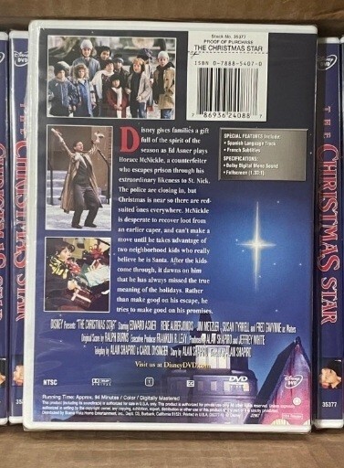 The Christmas Star (DVD, 2004) Disney Starring Ed Asner 786936240887| eBay