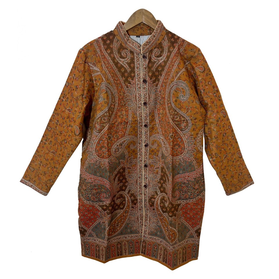 Luxurious Beautiful Handmade Pashmina Wool Embroidered Unisex Cashmere ...