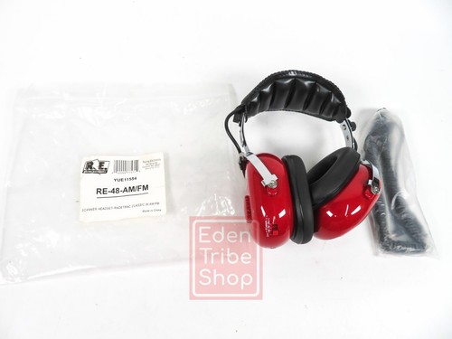 Vintage Racing Electronic Headset RE-48-AM/FM Scanner Headset Racetrac ...
